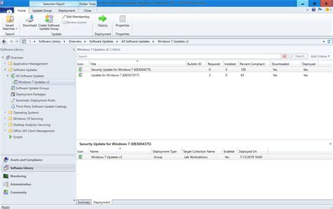 Deploying Software Updates Using Configuration Manager