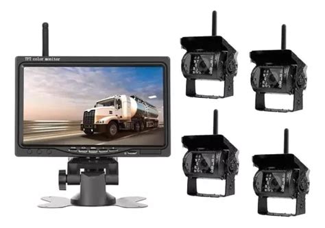 Sistema De Câmera De Ré Sem Fio Com Monitor Parcelamento Sem Juros