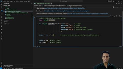 Padrão Conexão Mysql Com Python Mysql Connector Python Programação Python Etl Avançado Vs