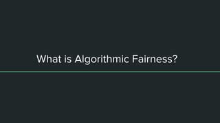 Measures and mismeasures of algorithmic fairness | PPT