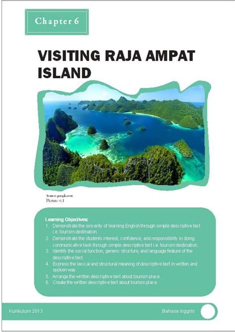 Design Of Descriptive Material For Senior High School Pdf