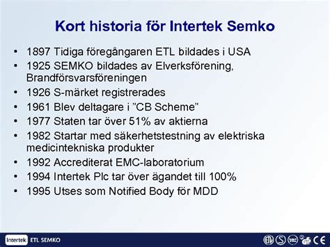 Intertek System Certification Notified Bodies Mdd Intertek Semko