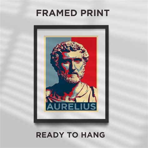 Marcus Aurelius Poster Etsy Australia