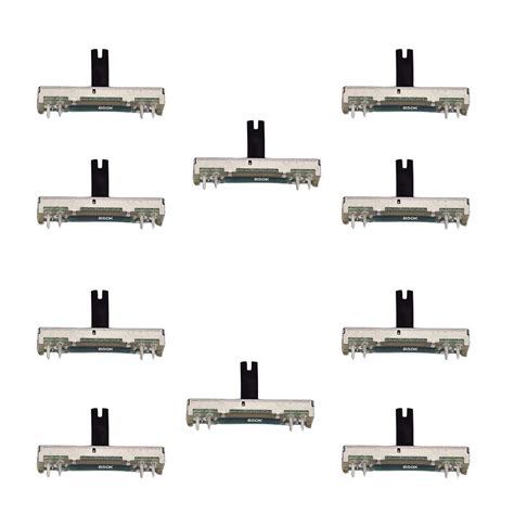 Buy 10 Pcs B50k 45mm Slide Potentionmeter Resistor Module Mono 50k Ohm