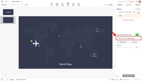Create And Edit Path Animations