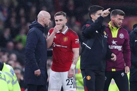 Manchester United Manager Erik Ten Hag Explains Luke Shaw Substitution