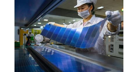 Радио Китай Китайски учени разработиха нов високоефективен слънчев панел