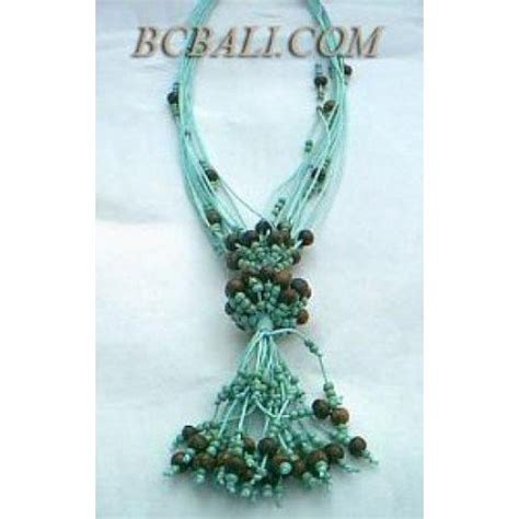 String Leather Necklace Wholesale Fashion Jewelry Manufacturerbeads