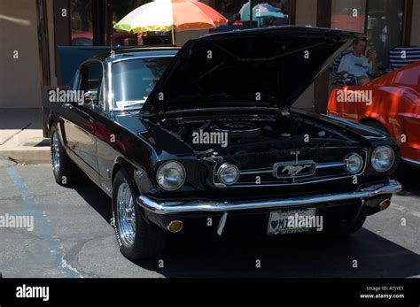 Los Angeles California Car Show Antique Customized Ford Mustang GT