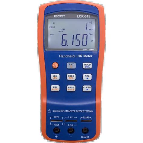 Lcr 614 10khz Handheld Lcr Meter Tester Reistance Capacitance