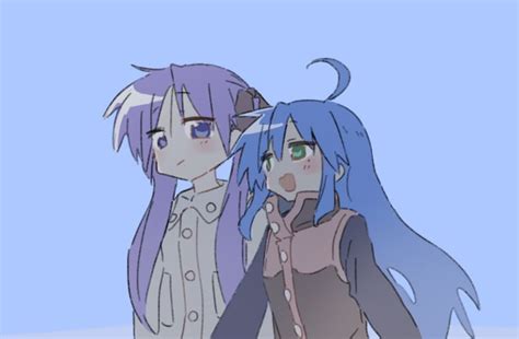 Hiiragi Kagami And Izumi Konata Lucky Star Drawn By Konokawa Danbooru