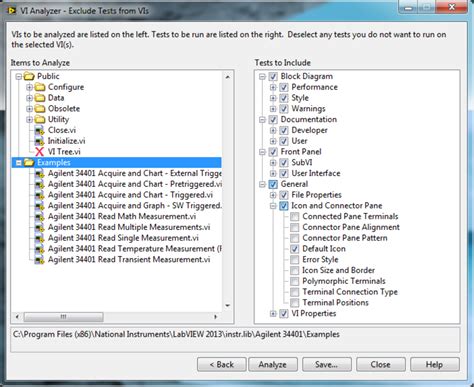 Using VI Analyzer To Review LabVIEW APIs NI Community