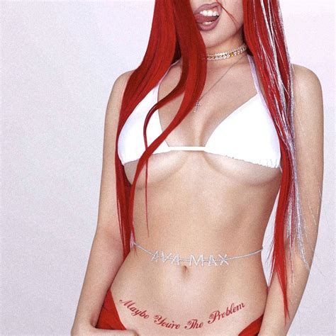 Nieuwe Single Ava Max Maybe You Re The Problem