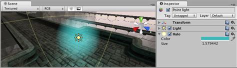 Unity Manual Halo Component