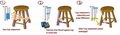 Solid Tools With Components TUTORIAL Tutorials SketchUp Community