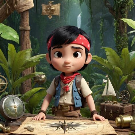 A Toy Doll With A Red Bandana On His Head And A Sign That Says Quot