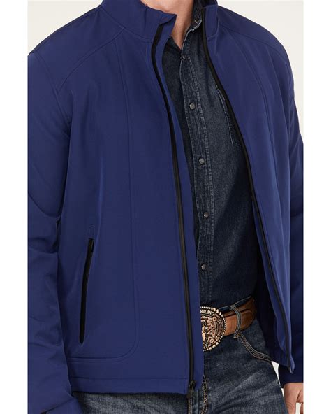 Rank 45® Mens Woodloch Softshell Jacket Royal Blue
