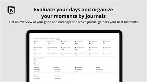 Notion Daily Journal Personal Template