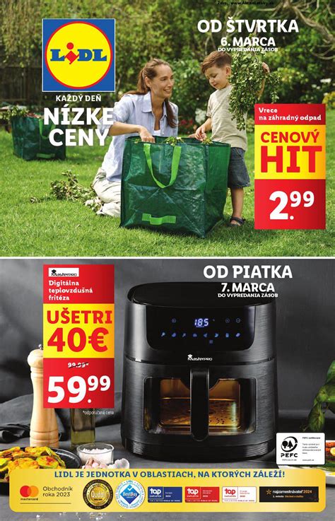 Lidl Leták Od 3 3 Akčnéletáky Sk