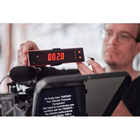 Sync Timecode Displays TENTACLE SYNC TIMEBAR TIMECODE DISPLAY Pro Gear SA