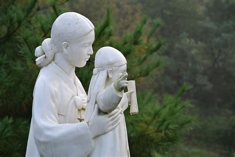 María Virgen Jesús Representación Humana Representación Escultura