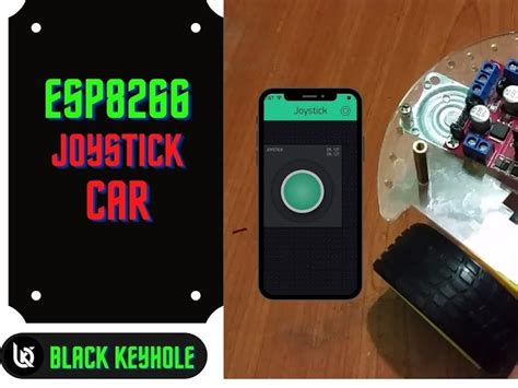 joystick controlled car blynk projects