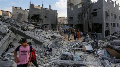 Guerra Israel Hamás En Gaza Las Imágenes Antes Y Después De Los