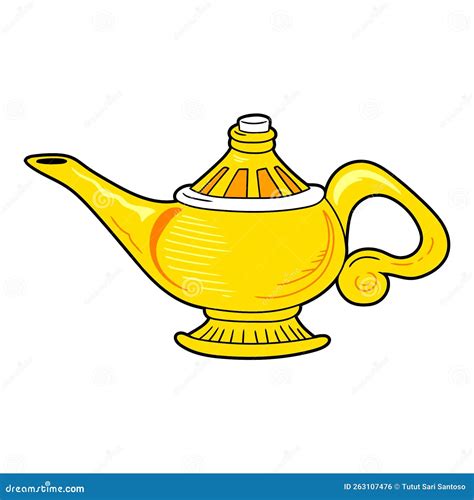 Magic Lamp Stock Vector Illustration Of Design Magic 263107476