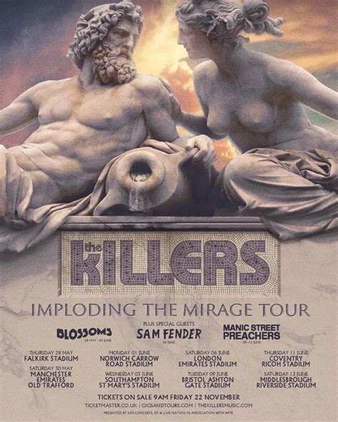 The Killers Add Two New Dates To Imploding The Mirage Uk And Irish