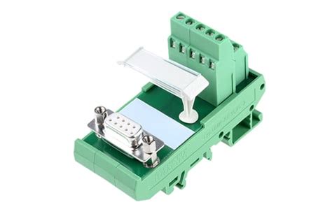 Phoenix Contact 34 Pole Flat Ribbon Cable Connector Male Interface Module DIN Rail Mount RS
