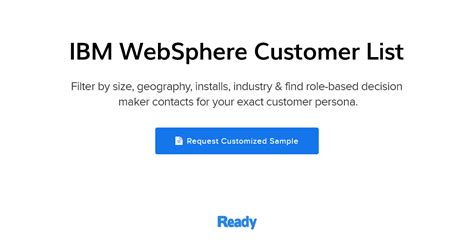List Of 2000 Ibm Websphere Customers