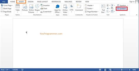 How To Type Indian Rupee Symbol In Ms Word Youprogrammer