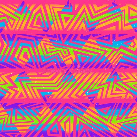 Colores Psicodélicos Stock De Ilustración Ilustración De Colorido