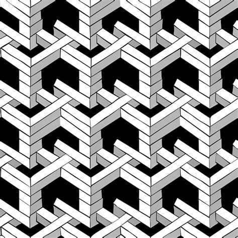 Premium Photo Intricate Geometric Pattern