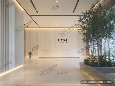 Ai创作图仁恒置地写字楼 仁恒置地高端写字楼 恒丰银行 Soho金融 前台总台装饰设计 迎客大厅 前台接待大厅 华润中心总部 仁恒 前台效果 接待前厅装潢 会所前台装修 平安银行写字楼 写字楼