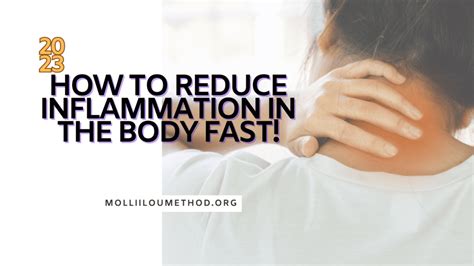 How To Reduce Inflammation In The Body Fast Strategy Sculptors