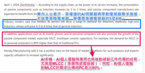 Ai 伺服器零組件材料 Twstockindicator