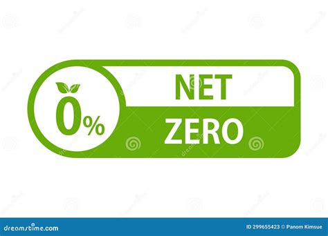 Net Zero Carbon Footprint Icon Vector Emissions Free No Atmosphere