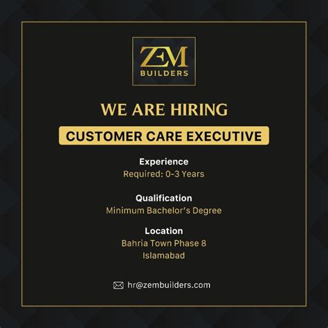Sibtain Zubair On Linkedin Hiring Hiringalert Customercareexecutive
