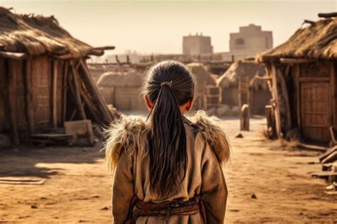 Premium Ai Image Mongolian Ancient Girl Generate Ai