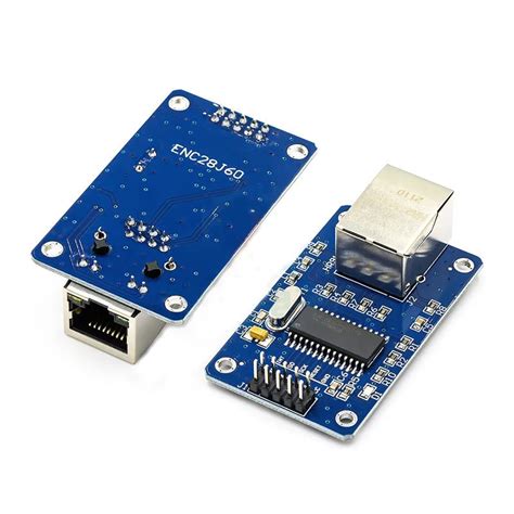 Enc28j60 Spi Interface Ethernet Network Module 51avrarmpic Code Mini