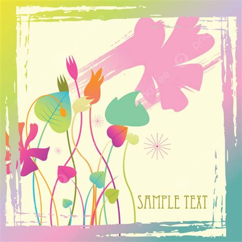 수채화 꽃 그림 장식 화려한 배경 영상 무성의 여름 배경 일러스트 및 사진 무료 다운로드 Pngtree