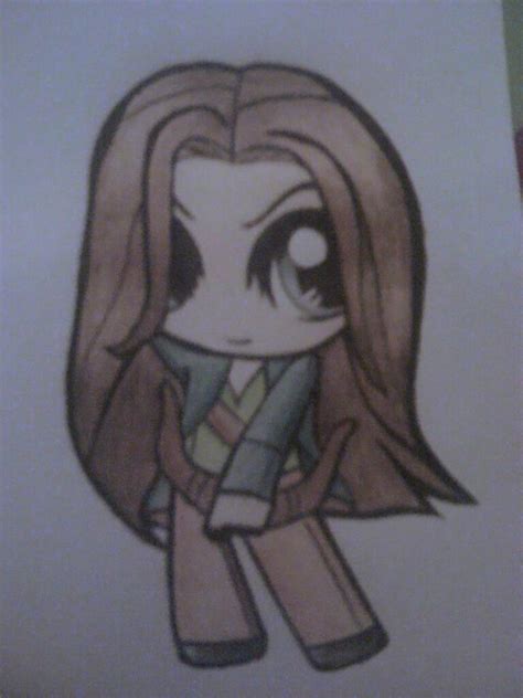 Chibi Katniss Everdeen By Racheii On Deviantart