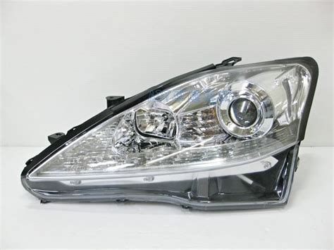 ~~adt車燈車材~~lexus Is250 Is350 Is F Isf Led日行燈 類r8燈眉 魚眼銀框大燈組 Yahoo奇摩拍賣