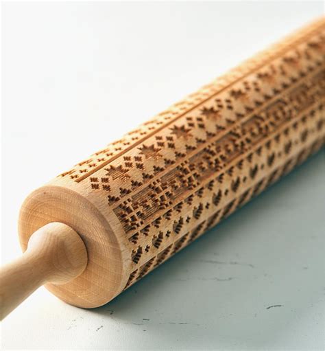 Folklore Embossing Rolling Pin Lee Valley Tools