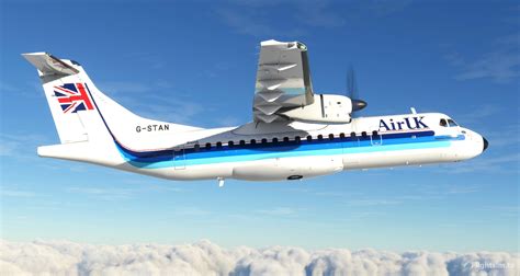 Airuk G Stan Fictional Asobo Expert Series Atr 42 600 [4k] For Microsoft Flight Simulator