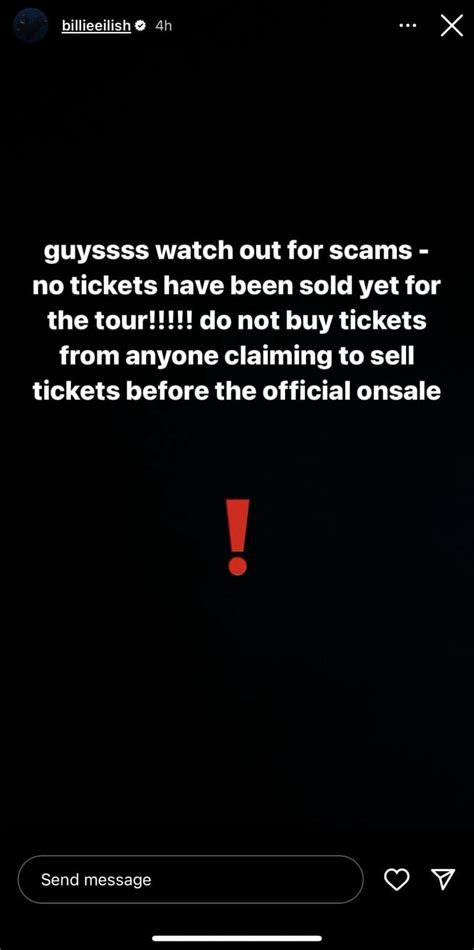How To Buy Billie Eilish Presale Tickets With American Express Or An