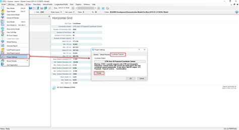 Updating Models To New Coordinate Reference Settings In EEMS12 0