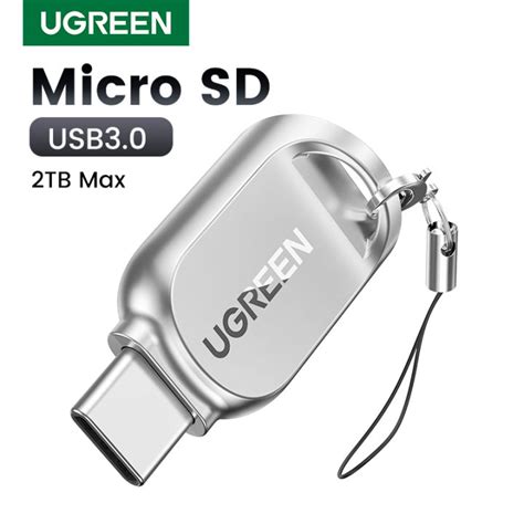 ใหม่ Ugreen เครื่องอ่านการ์ด Usb C เป็นไมโครการ์ดเอสดีทีเอฟอะแดปเตอร์