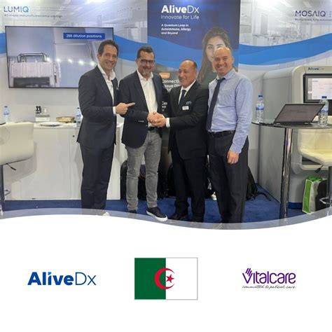 Alivedx Suisse S A And Vital Care Prod Spa Have Signed A Distribution… Alivedx